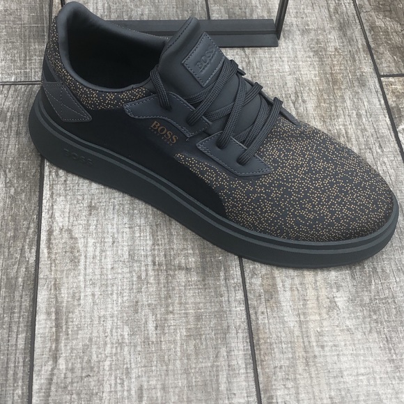 Hugo Boss | Shoes | 0 Authentic Hugo Boss Mens Sneaker Shoe New With ...